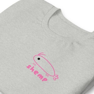 Shrimp Funny Scribble Shirt - Silly Funny Shrimp Shirt - Shemp - Silly ...