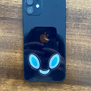 Pokemon Rotom Clear Face Sticker and Magnet Pokemon Sticker Magnet ...