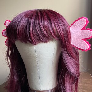 Axolotl Frill Clips Hair Barrette Axolotl Hair Clips Frills Axolotl ...