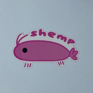 Shrimp Sticker Funny Meme Shrimp Sticker Crustacean Meme - Etsy