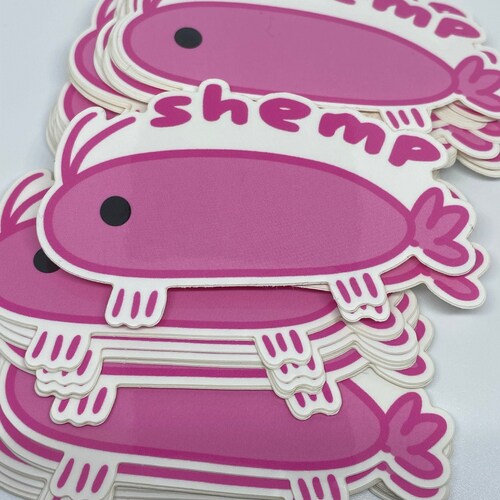 Shrimp Sticker Funny Meme Shrimp Sticker Crustacean Meme - Etsy