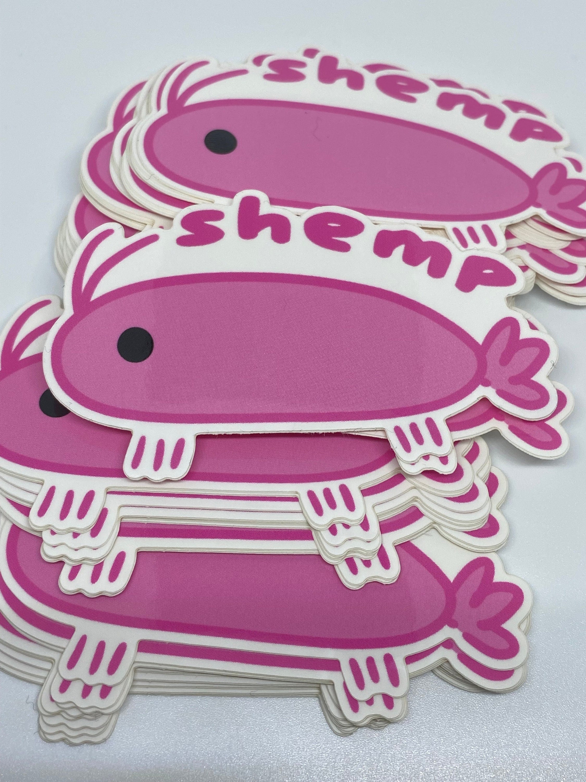 Silly Sea Creatures - Shrimp Sticker - Isopod Sticker - Lobster Sticker ...