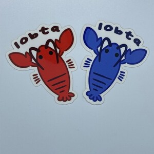 Silly Sea Creatures - Shrimp Sticker - Isopod Sticker - Lobster Sticker ...