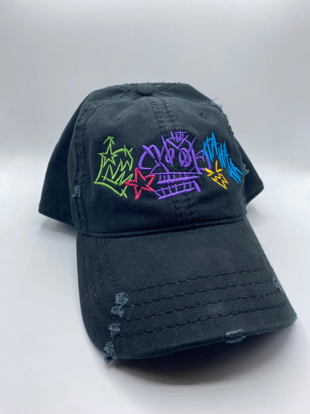 Jinx Graffiti Hat - Jinx Arcane League of Legends Graffiti Hat - Jinx ...