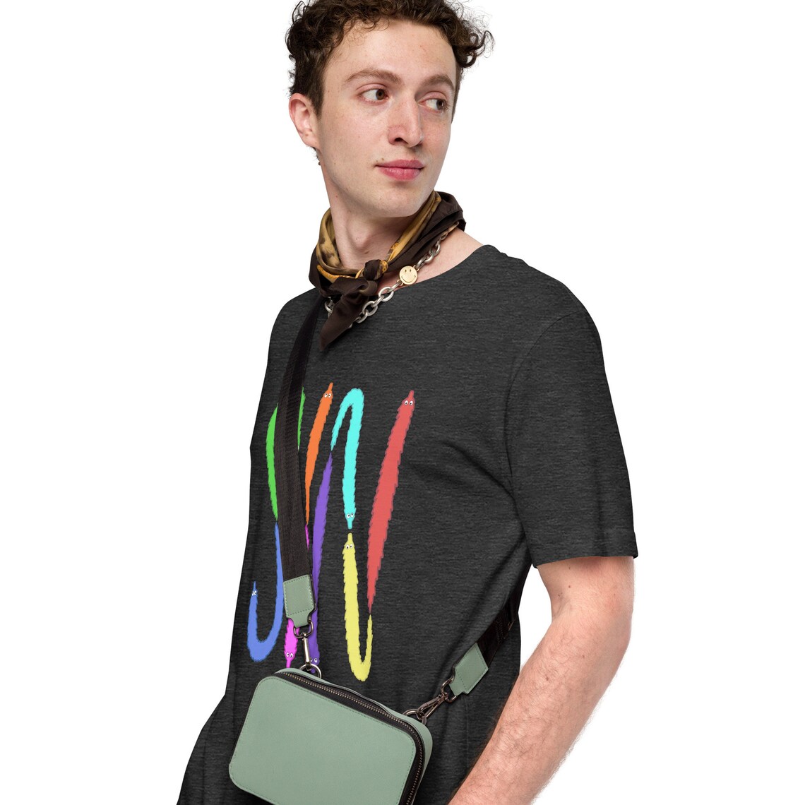 Worm Sin Shirt - Worm on a String Shirt - Sinful Worm on a String ...