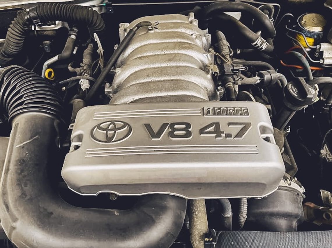 Toyota 2UZ-FE 4.7 Liter V8 Engine Clear Vinyl Sticker/ Decal - Etsy