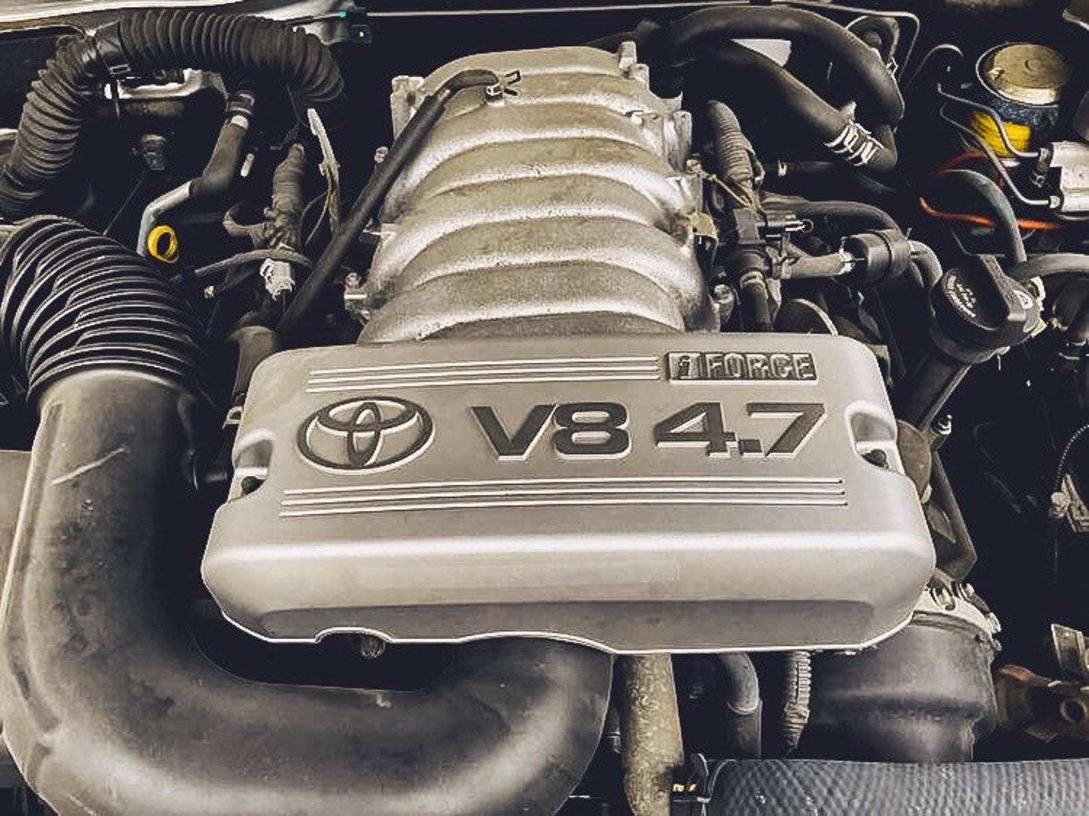 Toyota 2UZ-FE 4.7 Liter V8 Engine Clear Vinyl Sticker/ Decal - Etsy