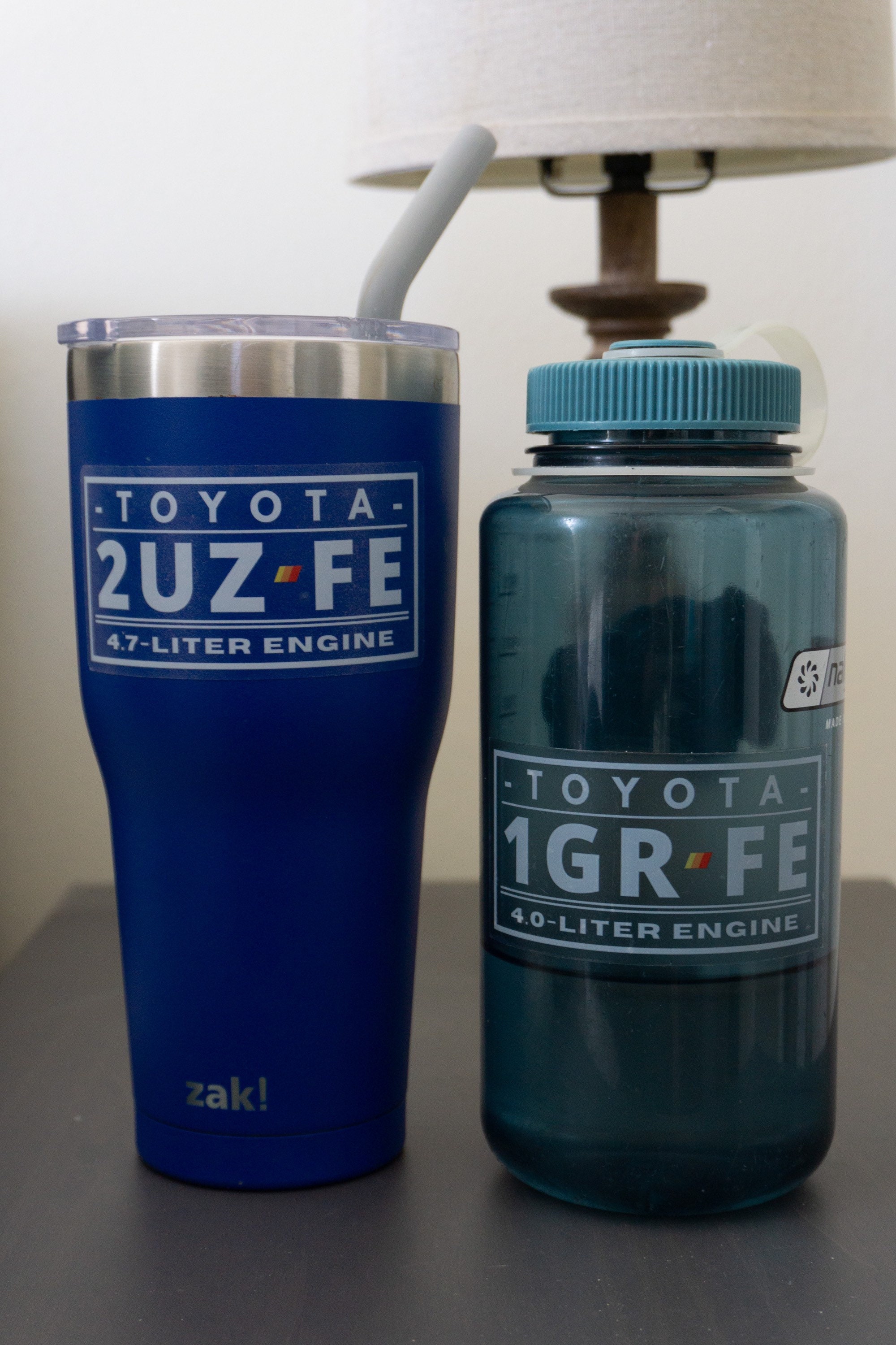 Toyota 2UZ-FE 4.7 Liter V8 Engine Clear Vinyl Sticker/ Decal - 4runner ...