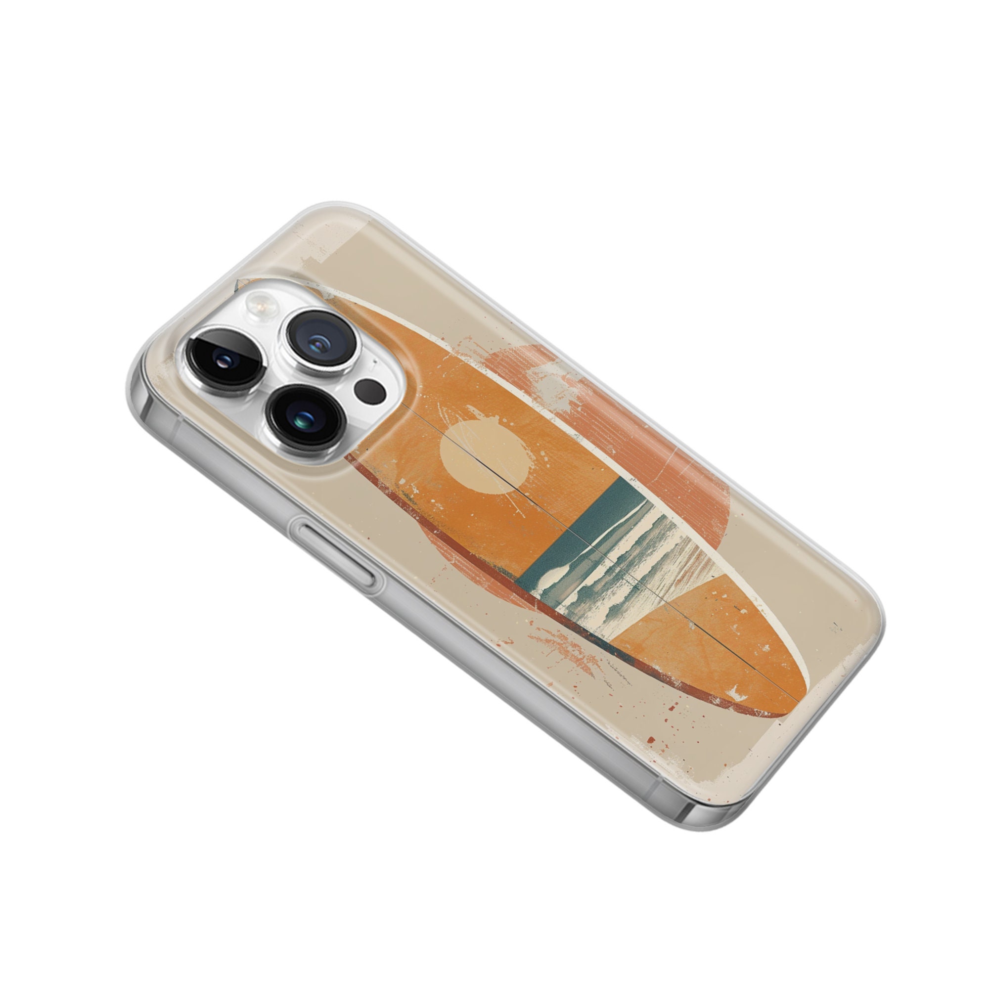 Surf Phone Case Surfing Beach Cover for iPhone 15, 14, 13, 12, 11 ...