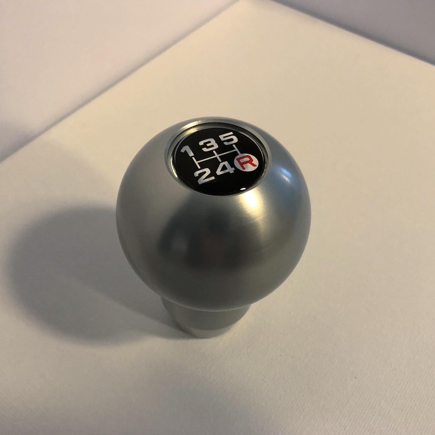 5-Speed Anodized Shift Knob Silver | Etsy