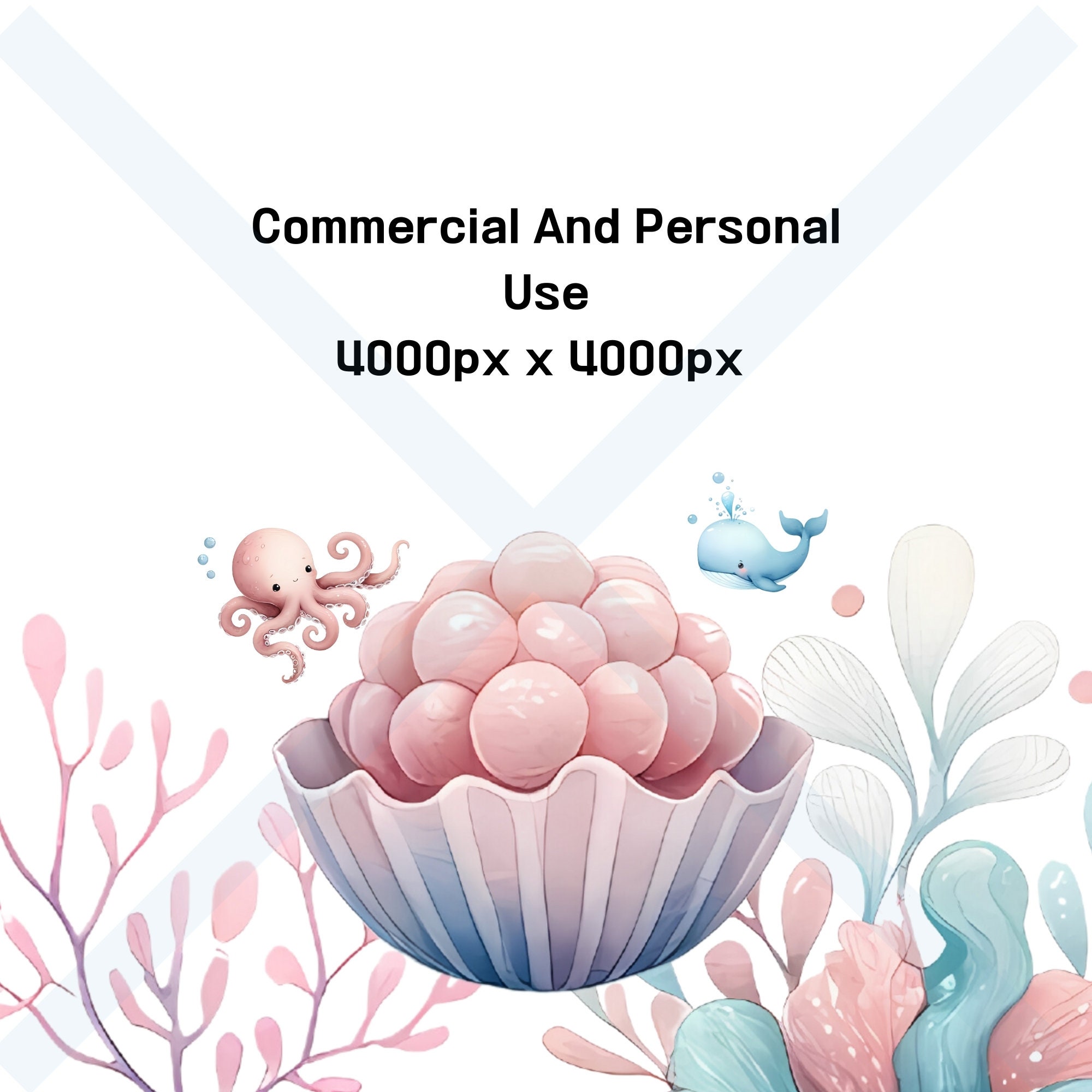 Colorful Undersea Clipart Bundle - Dolphin Art, Cute Fish, and More ...