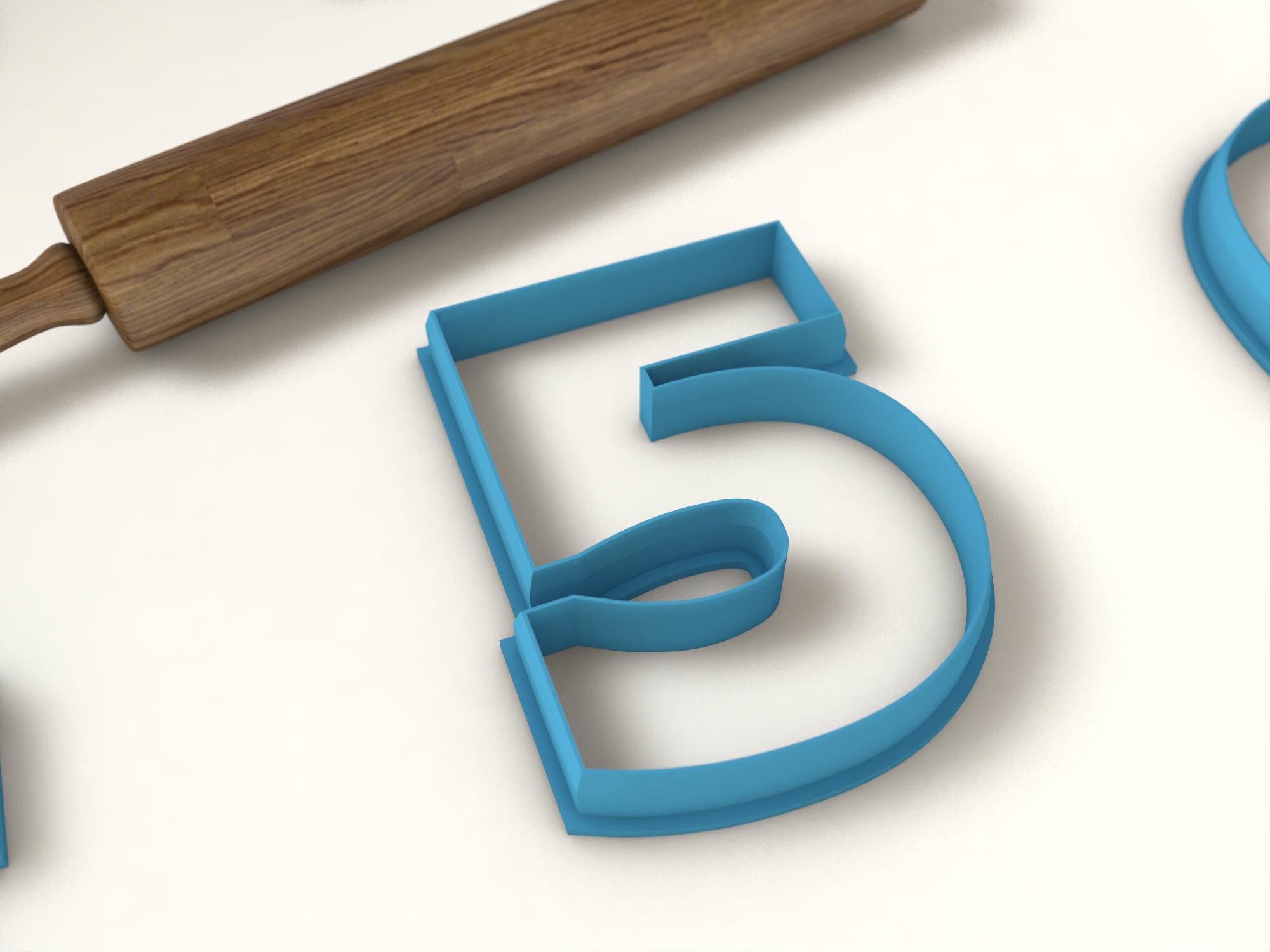 Large Number Cookie Cutters - Etsy