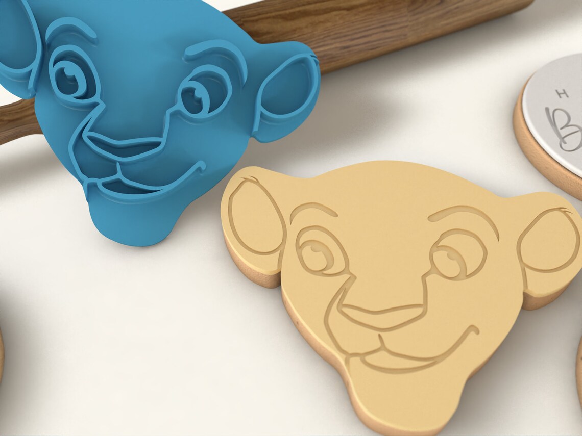 The Lion King Nala Set Cookie Cutter & Stamp - Etsy Australia