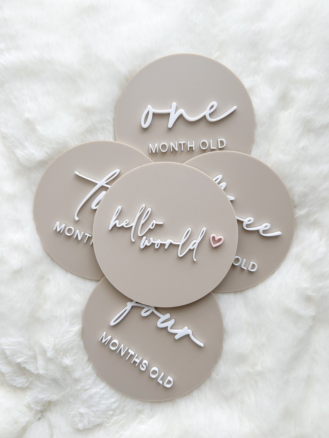 Baby Milestone Plaques | Baby Photo | Baby Shower Gift | Acrylic - Etsy ...