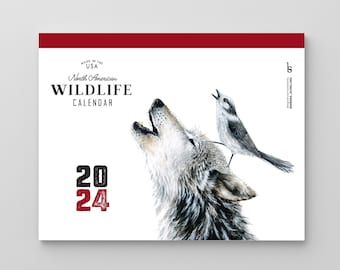 Recycled British Wildlife Habitats Calendar 2025 Illustrated Daily ...