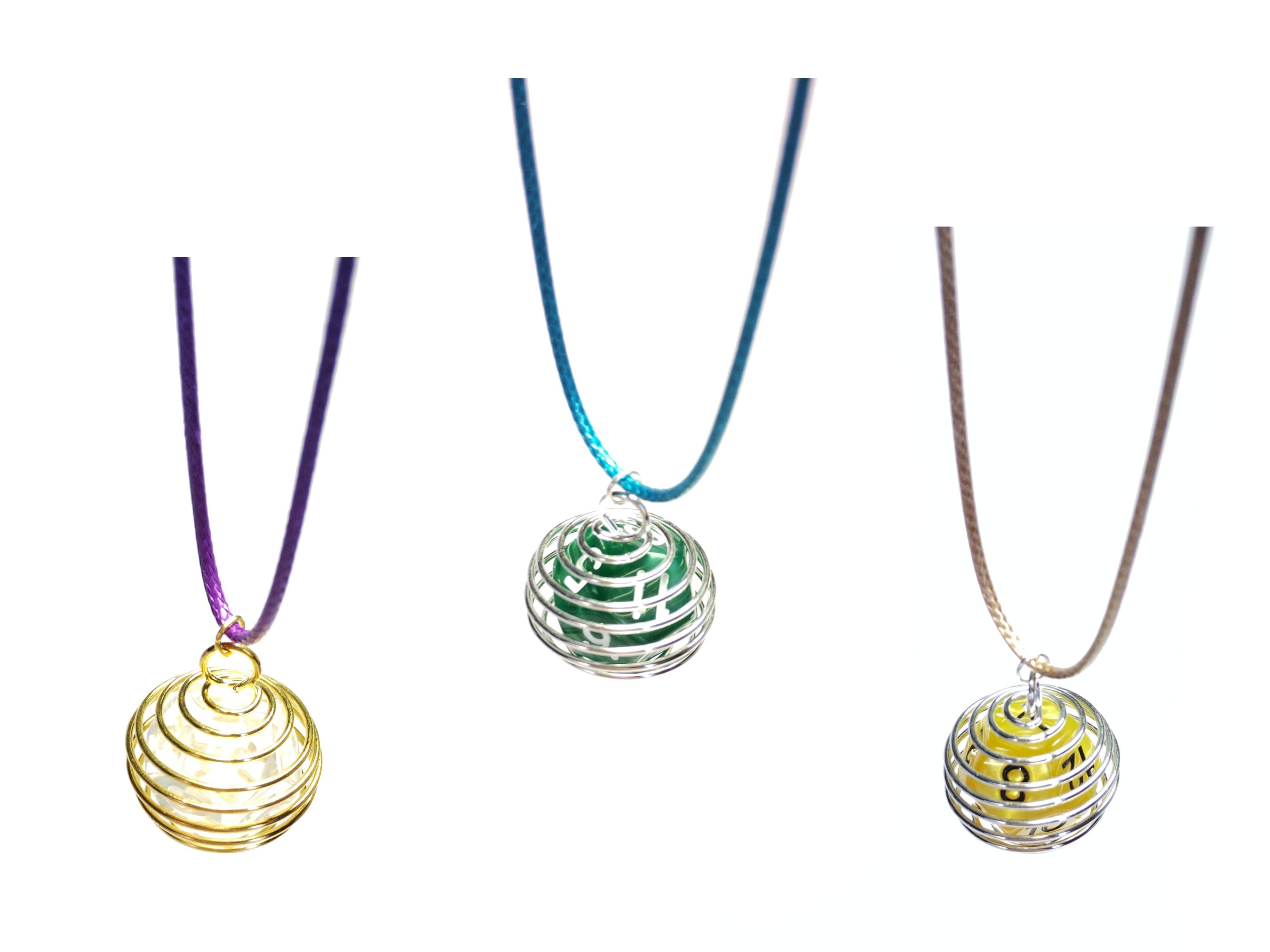 Caged D12 Necklace 12 Sided Dice Jewellery Geeky Gift - Etsy