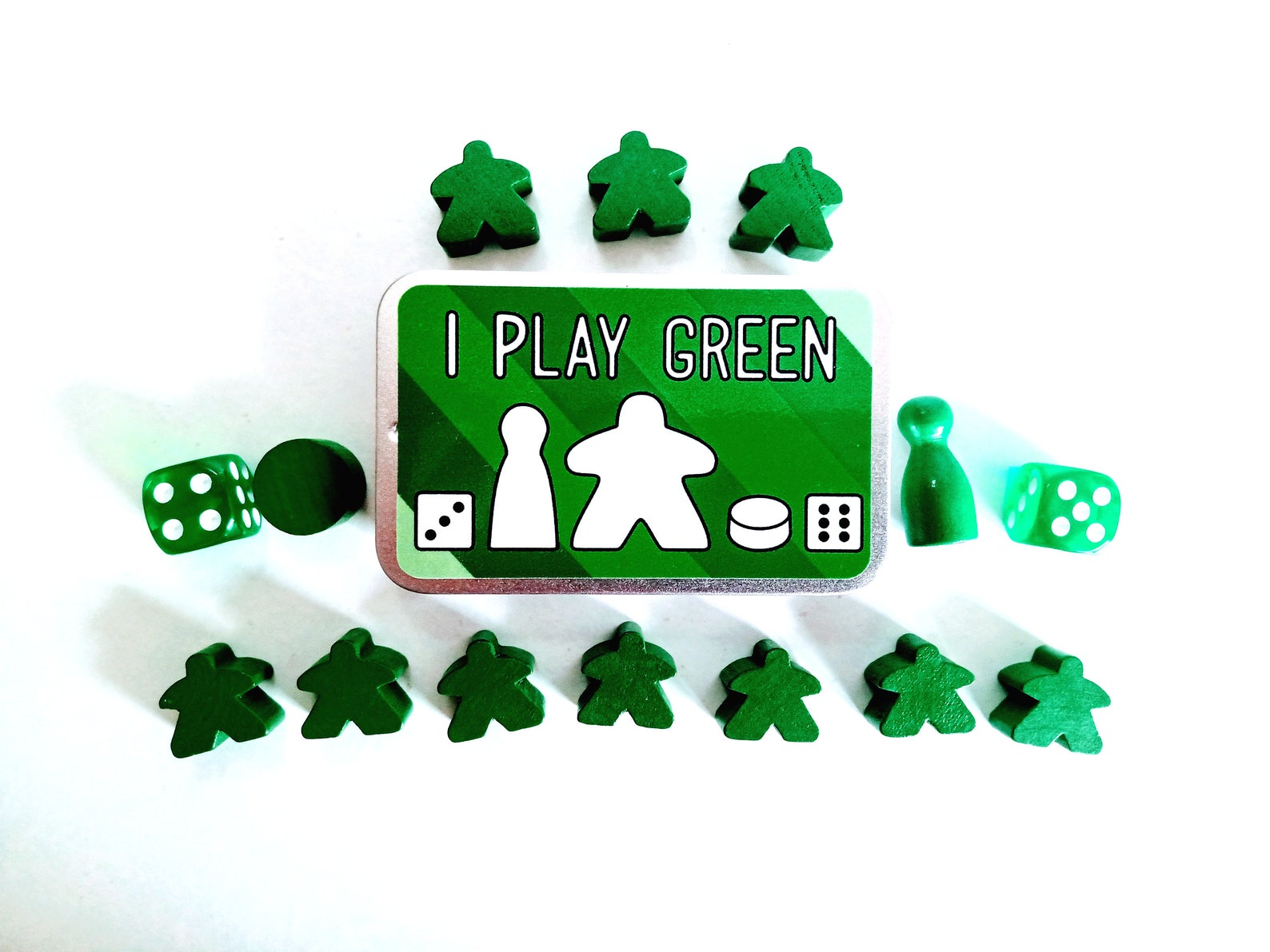 I Play Green the Board Game Survival Kit Always Play Board - Etsy