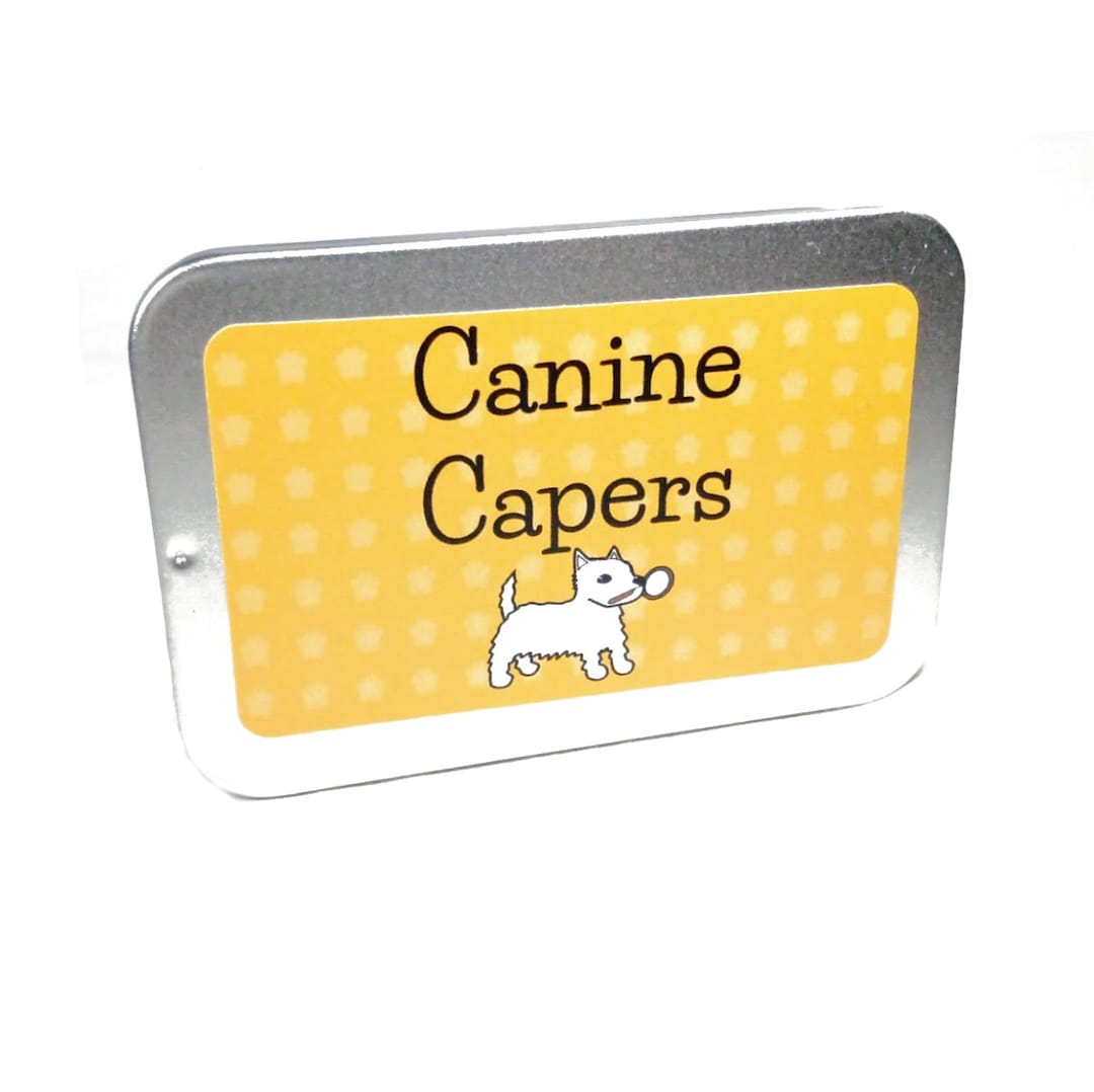 Canine Capers Mini Board Game: Dog Lover Gift, Hand Crafted - Etsy
