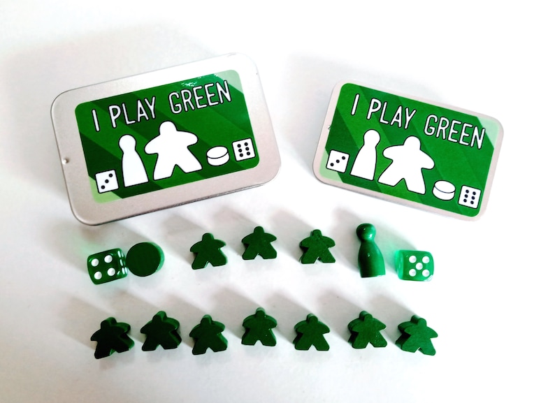 I Play Green the Board Game Survival Kit Always Play Board - Etsy