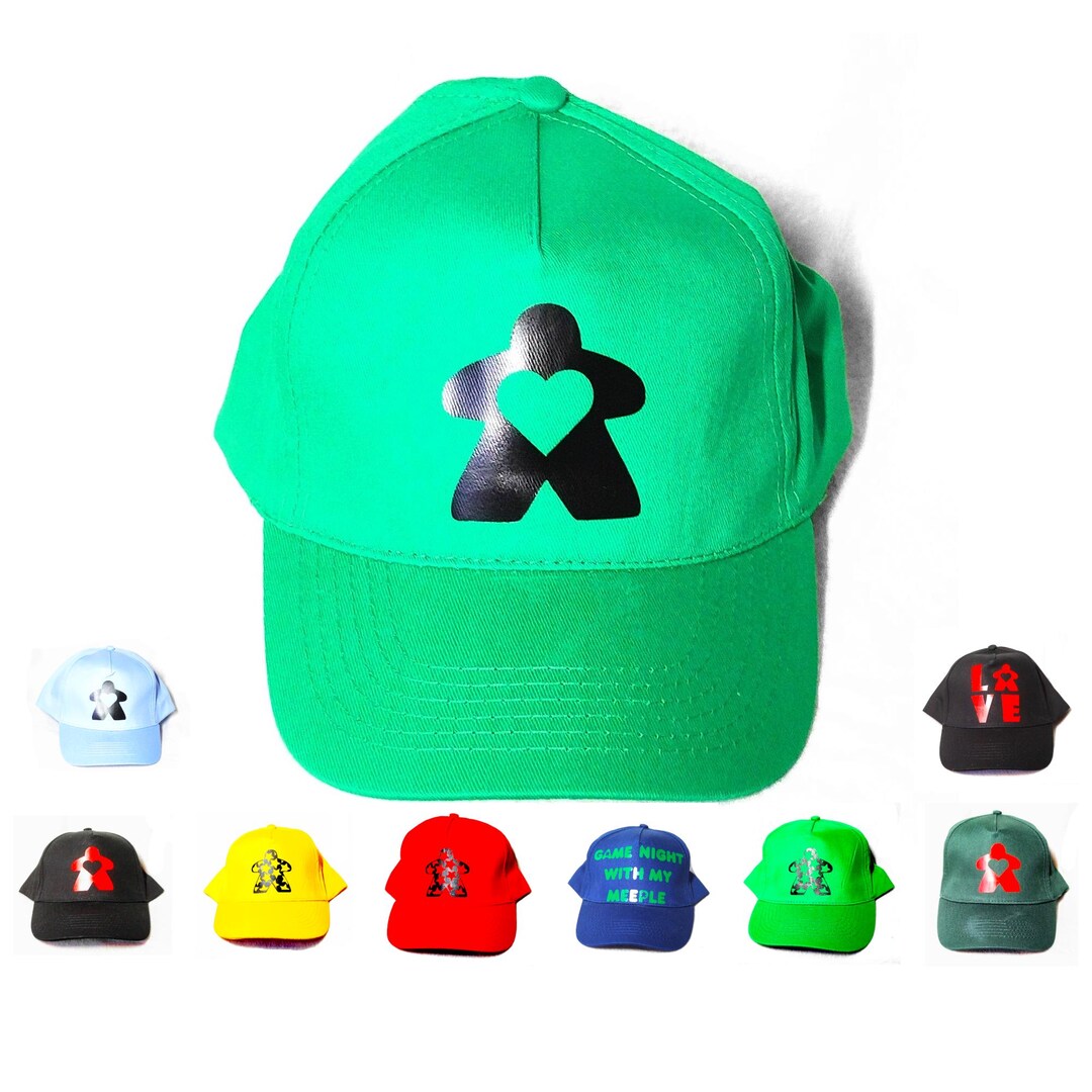 Meeple Heart Baseball Cap: Board Game Addict Gift - Etsy