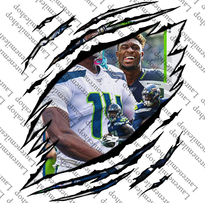 DK Metcalf Ripped Png,DK Metcalf Png For Shirt,Mug,DK Metcalf Logo Png ...