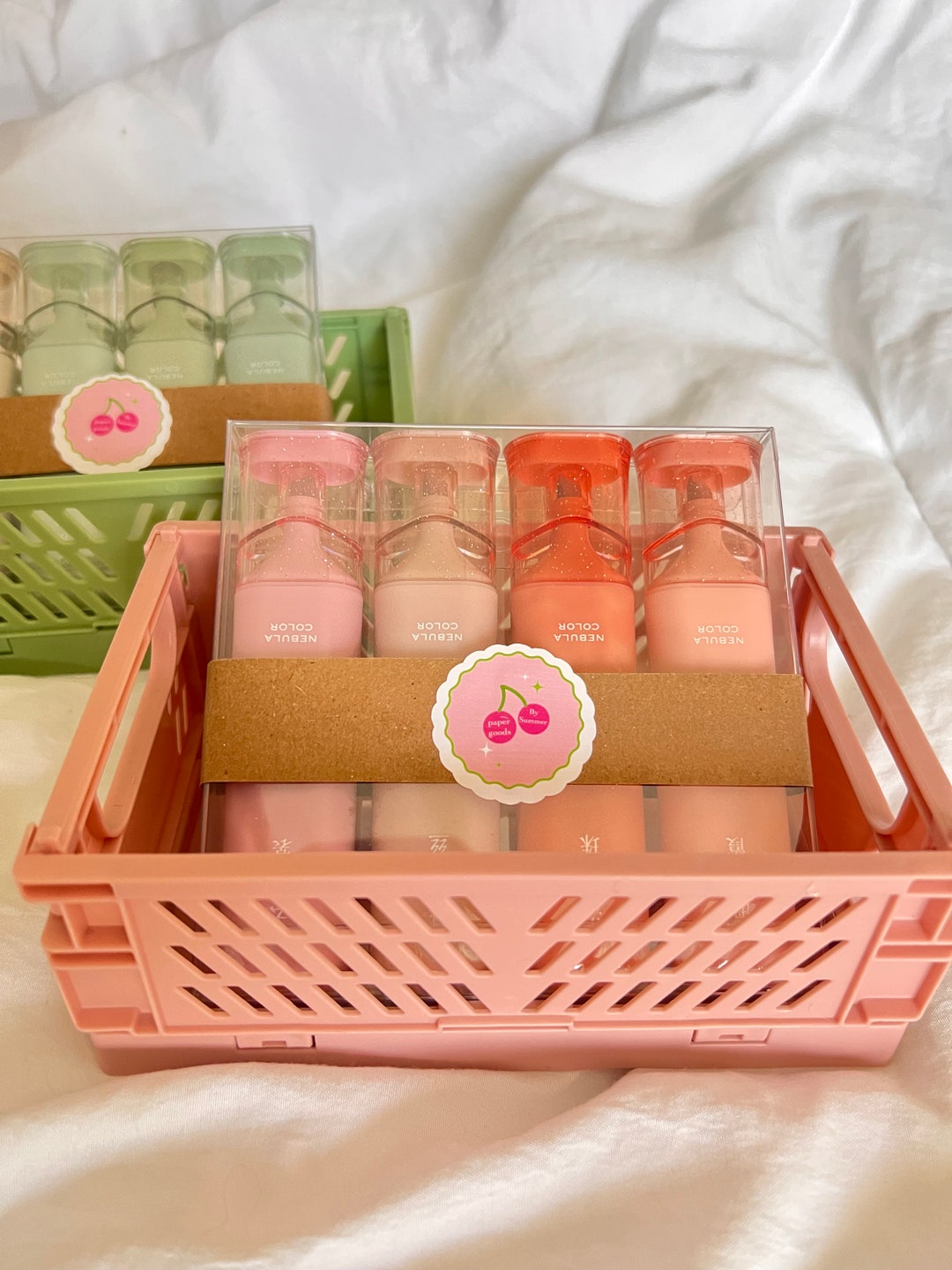 Glitter Highlighters, Stationery, Highlighters, Back to School, Pink ...