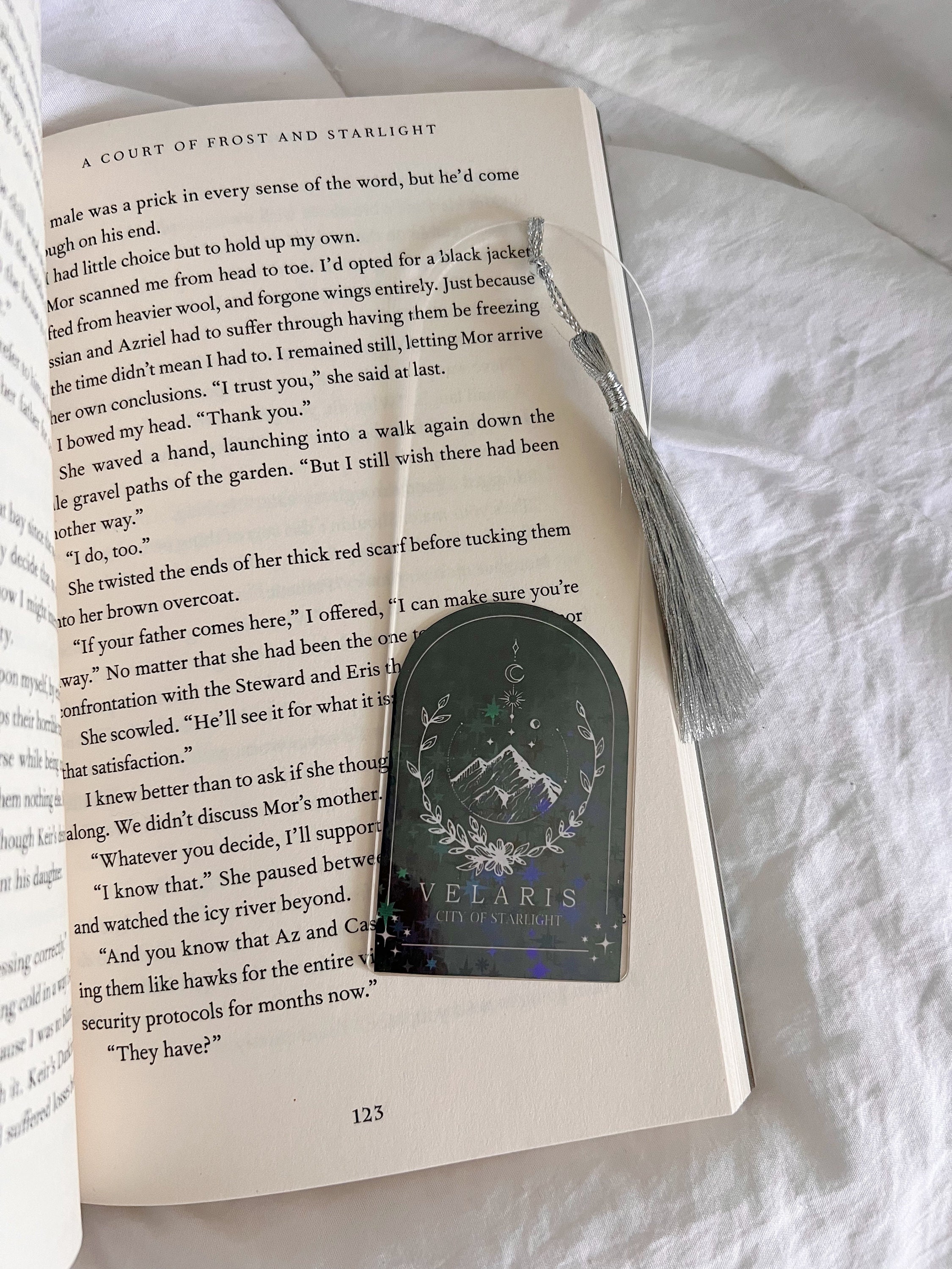 Acotar Bookmark, Velaris Bookmark, a Court of Thorns and Roses ...
