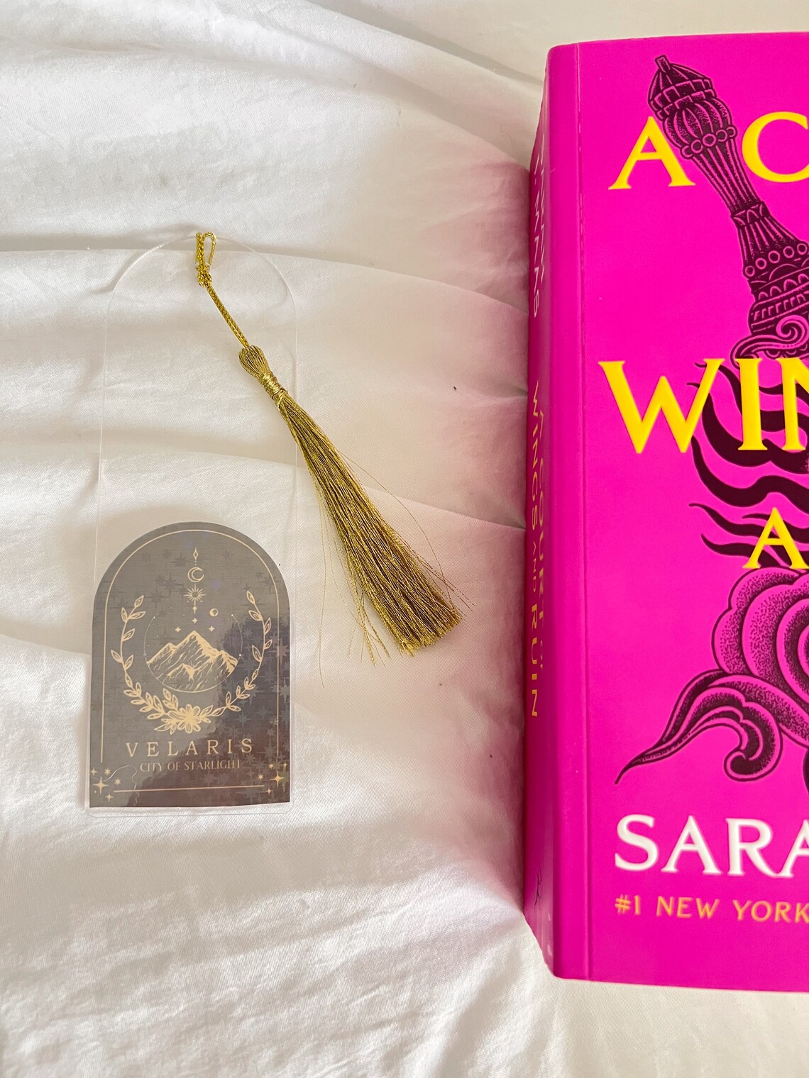 Acotar Bookmark, Velaris Bookmark, a Court of Thorns and Roses ...