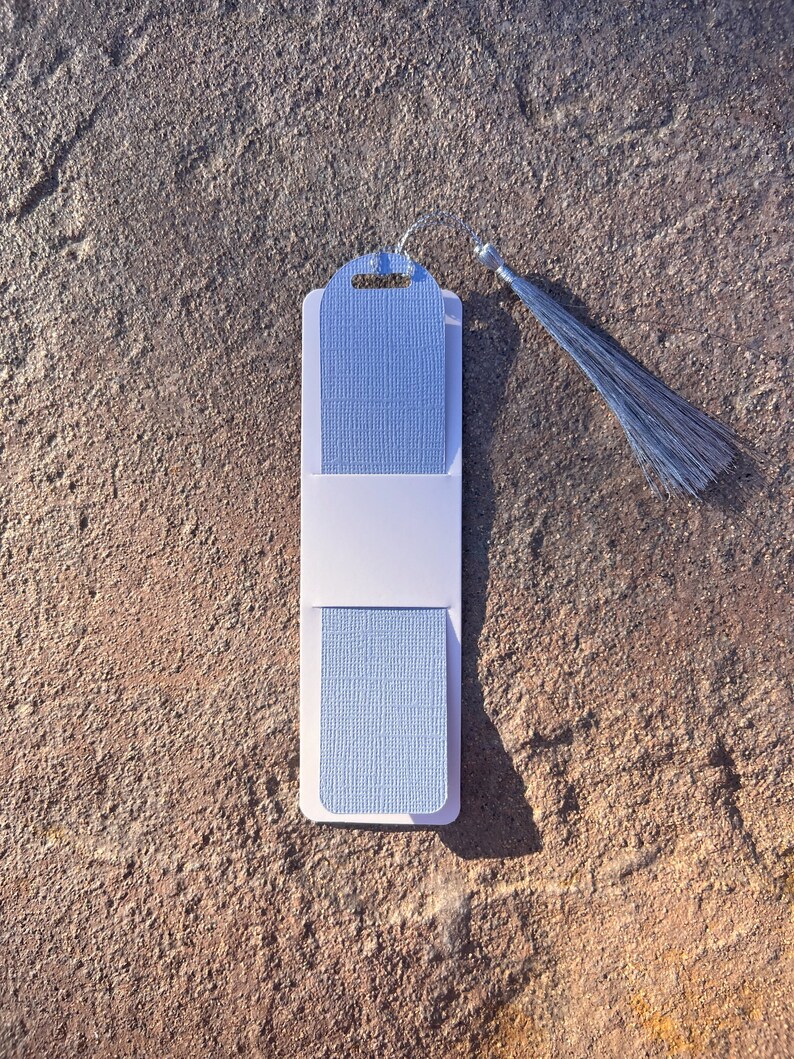 Blue Bookmark, Baby Blue Bookmark, Cardstock Bookmark - Etsy