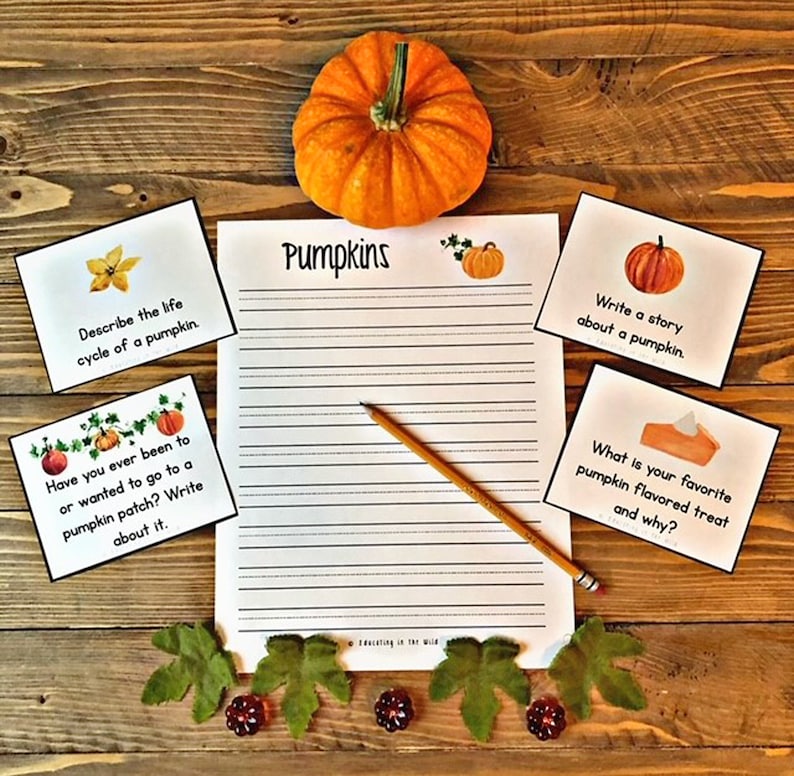 Pumpkin Unit Study - Etsy