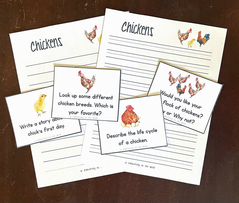 Chicken Unit Study - Etsy