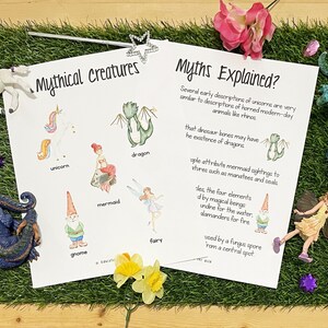 Mythical Creature Unit Study - Etsy