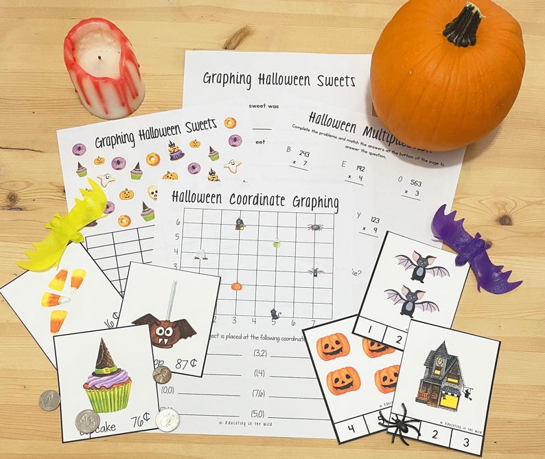 Halloween Unit Study and Activities - Etsy