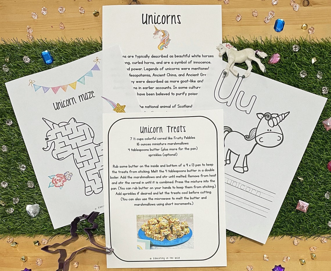 Mythical Creature Unit Study - Etsy