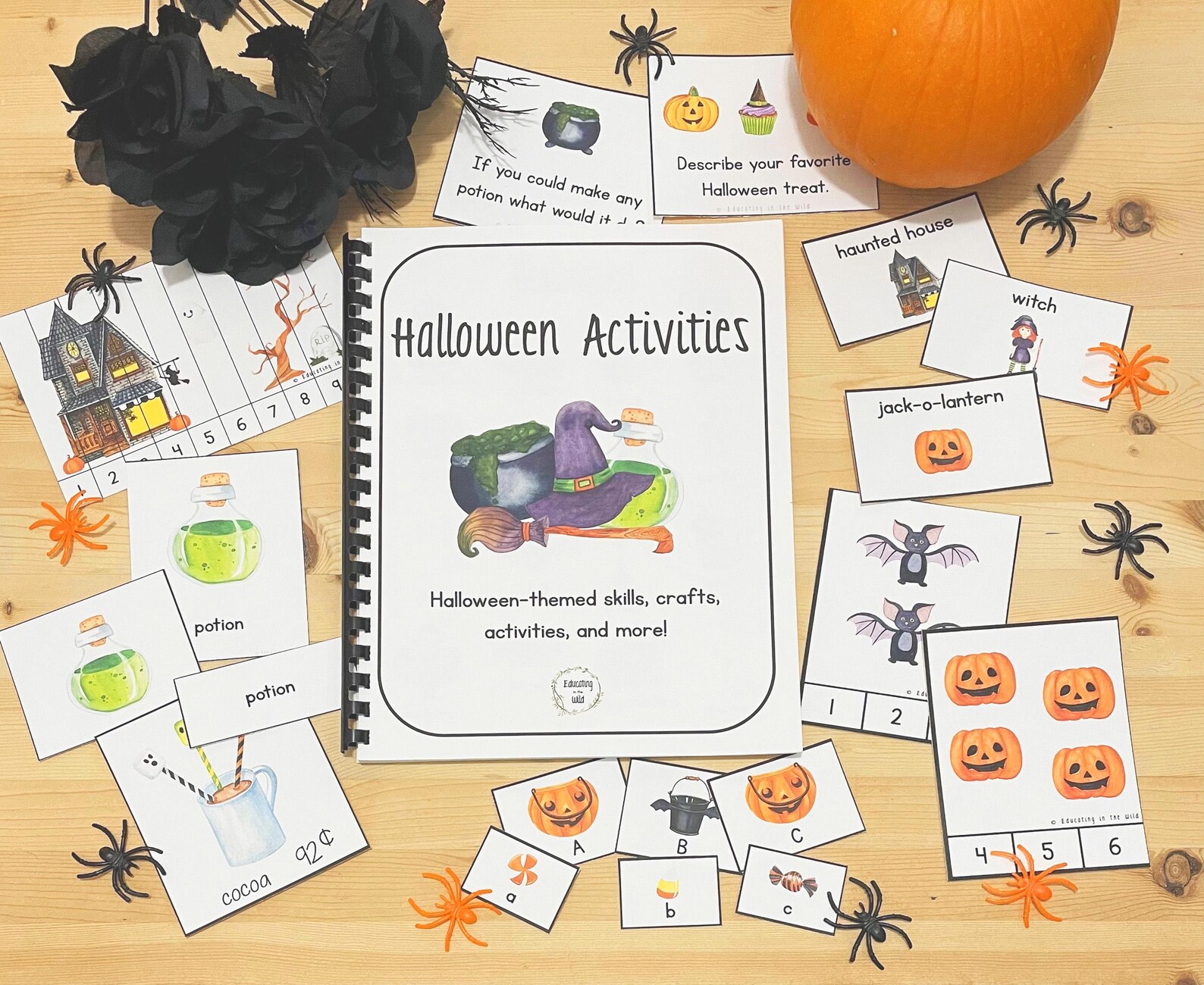 Halloween Unit Study and Activities - Etsy