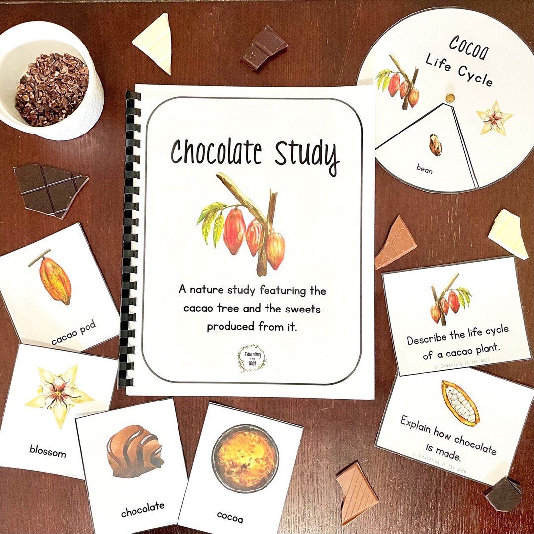 Chocolate Unit Study Etsy