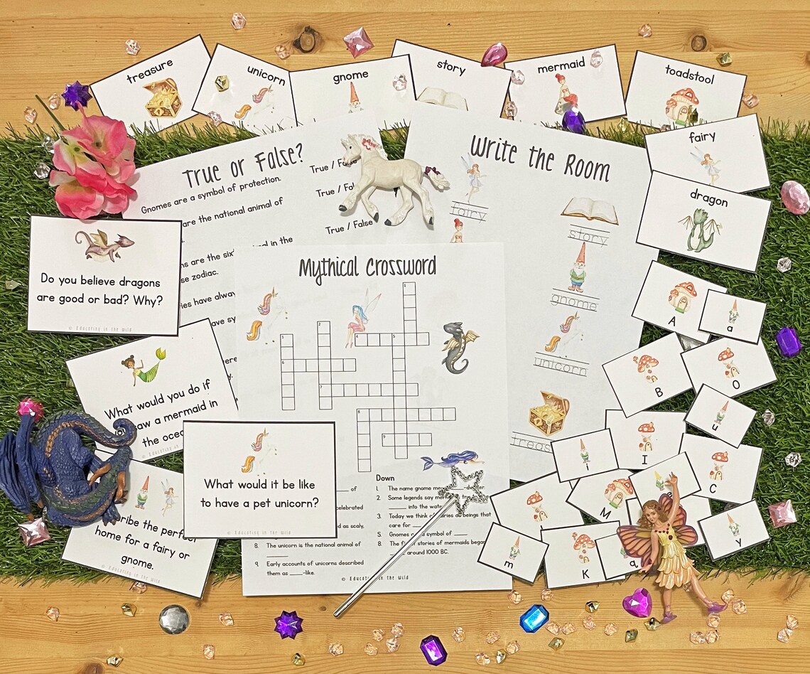 Mythical Creature Unit Study - Etsy