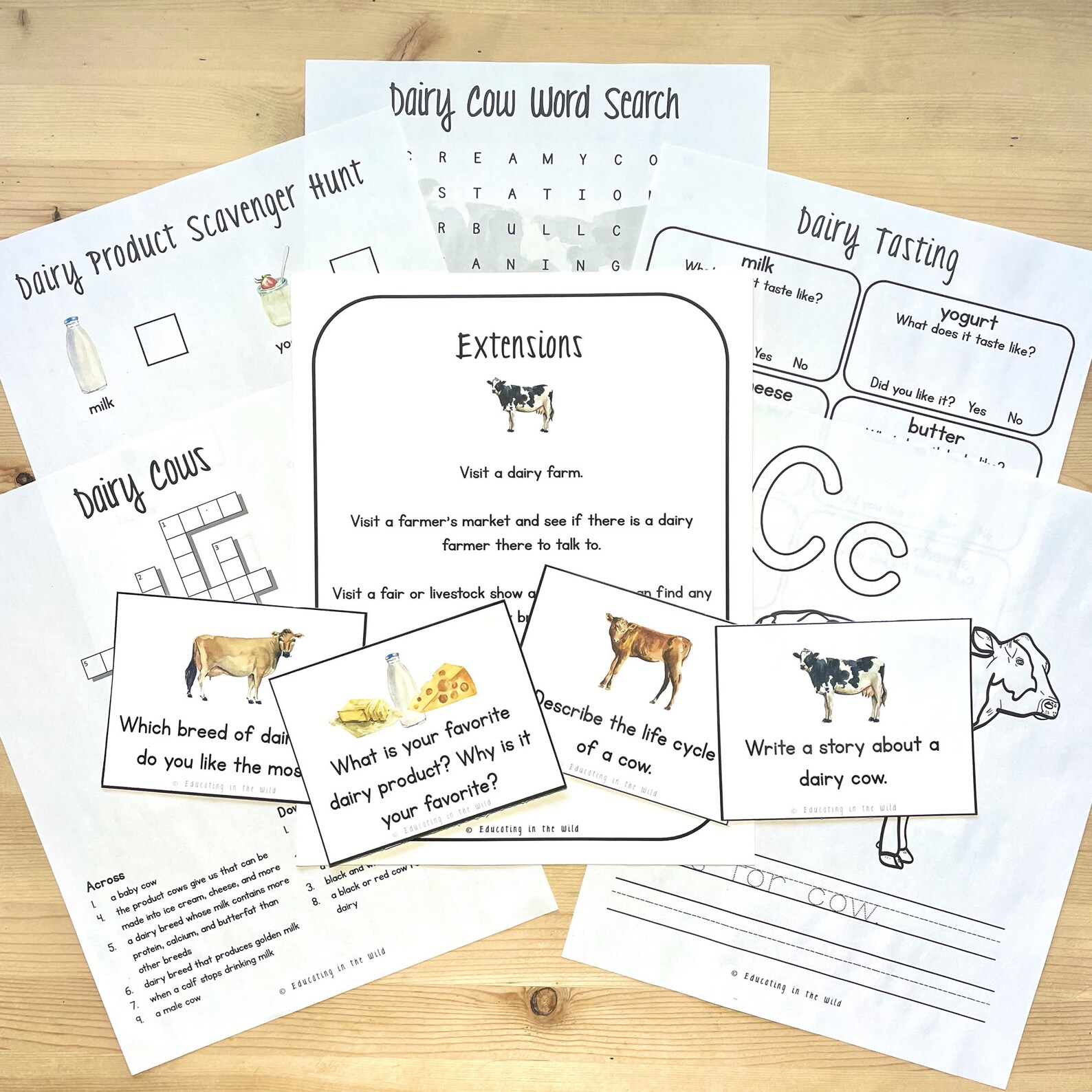 Farm Unit Study Bundle - Etsy