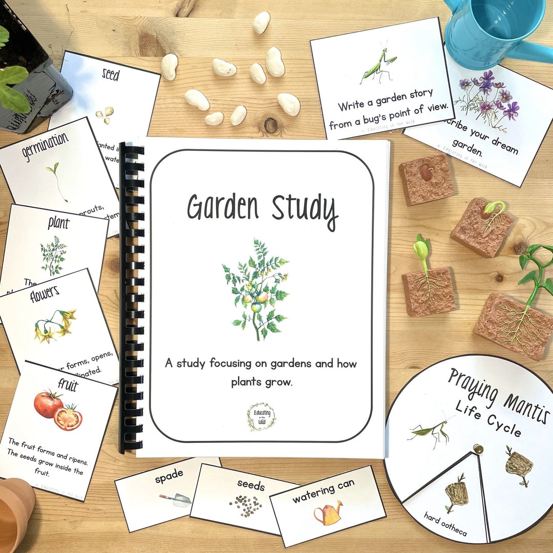 Garden Unit Study - Etsy