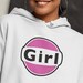 Girl Logo Hoodie - Unisex Heavy Blend Sweatshirt - Etsy