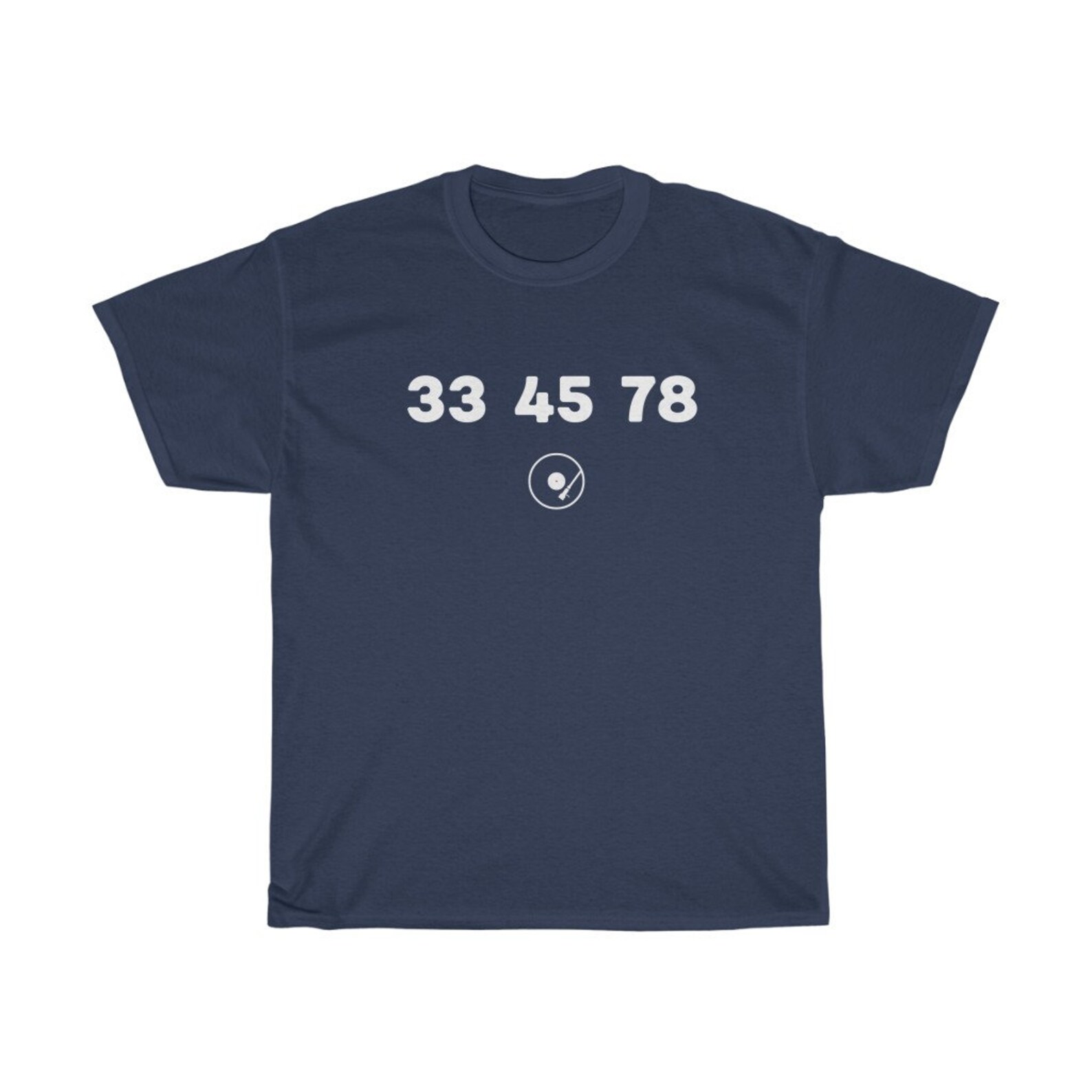 33 45 78 RPM Vinyl Record Shirt - Cratedigger DJ Tee - Etsy