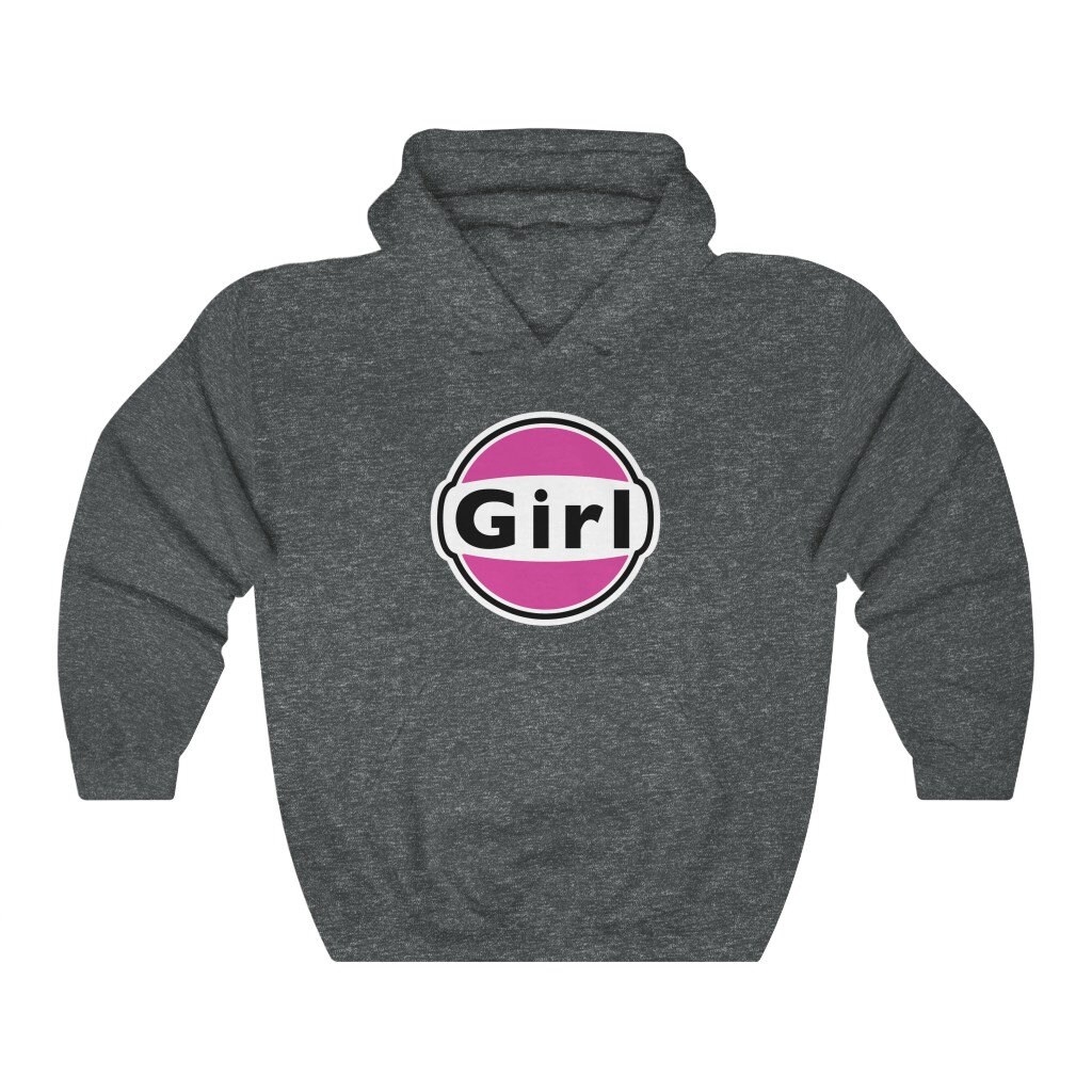Girl Logo Hoodie - Unisex Heavy Blend Sweatshirt - Etsy
