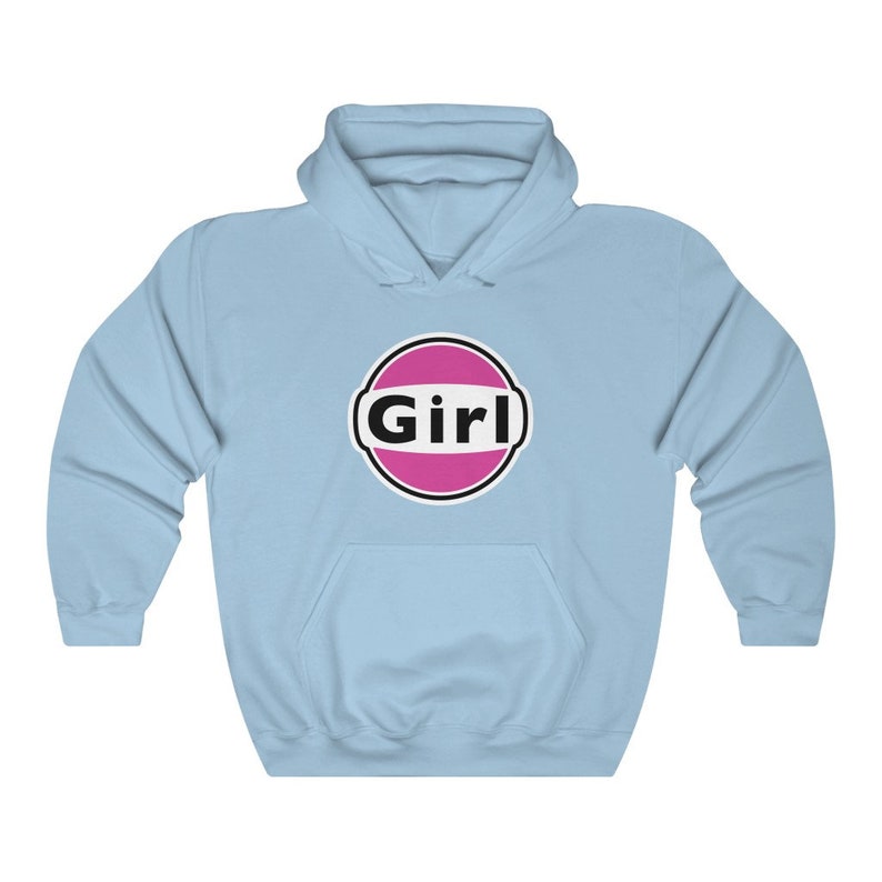Girl Logo Hoodie - Unisex Heavy Blend Sweatshirt - Etsy