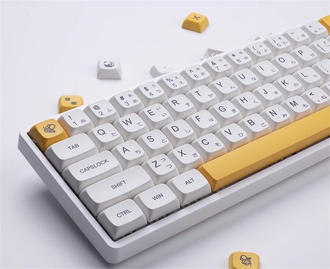 Avocado Keycaps Set Bee Milk Keycap Set PBT Keycap Cute - Etsy