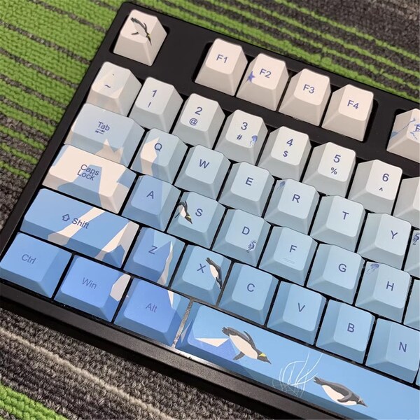 Ice Blue Keycaps - Etsy