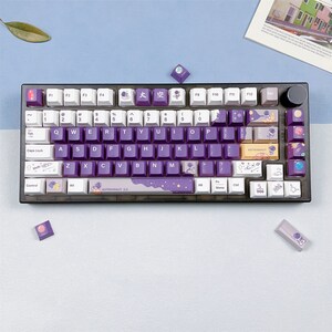 Space Exploring Theme Key Caps, 138pcs, Astronaut Key Caps, Cute Key ...
