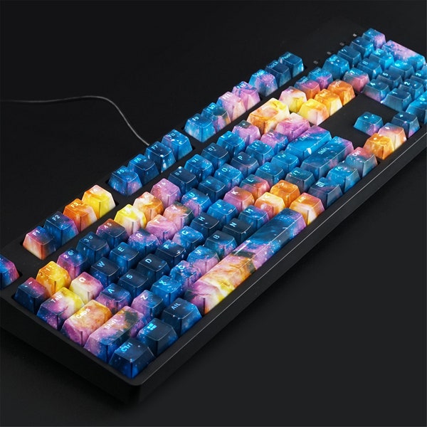 Starry Night Keycaps - Etsy