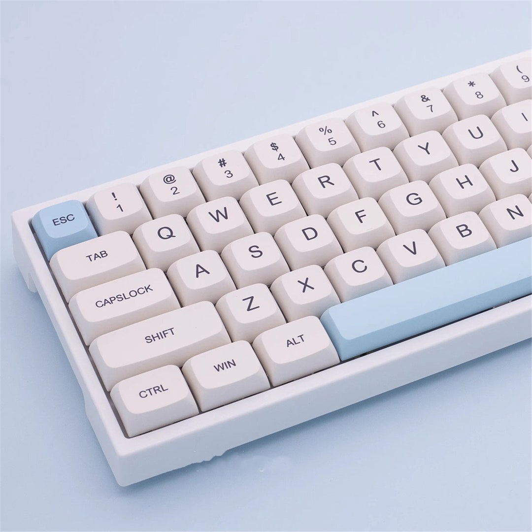 Sea Salt Keycaps Set, 137 Pcs Creative Keycaps, Blue Red Keycaps ...