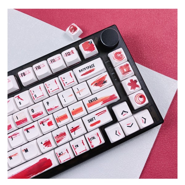Red Keycaps - Etsy