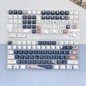 Space Exploring Theme Key Caps, 138pcs, Astronaut Key Caps, Cute Key ...